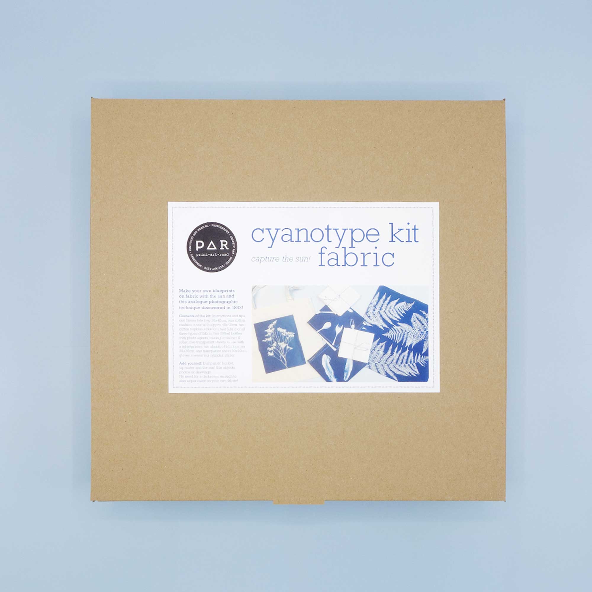 DIY Cyanotype kit - Textiel - Print-art-read